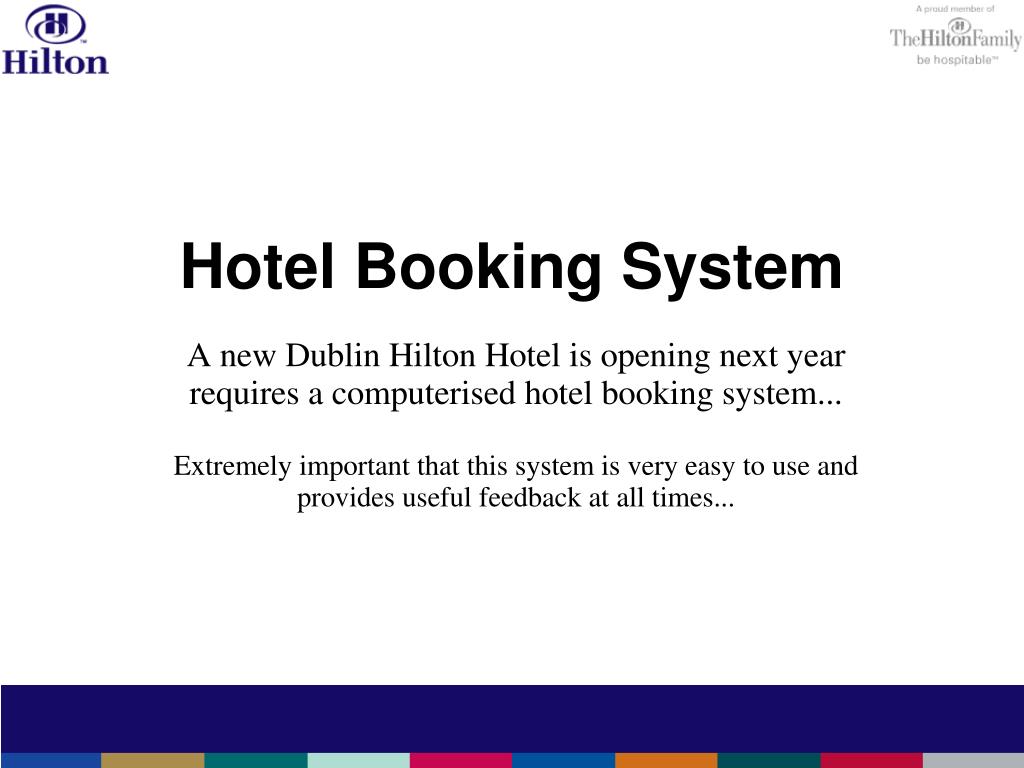 PPT - Hotel Booking System PowerPoint Presentation, free download - ID ...