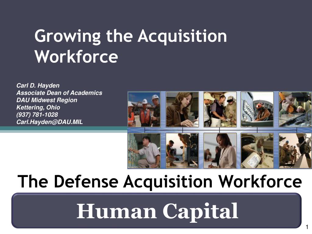 PPT - The Defense Acquisition Workforce PowerPoint Presentation, free ...