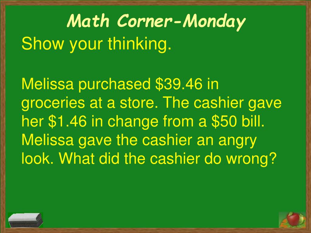 PPT - Math Corner: Puzzling Math Questions for Problem Solvers ...