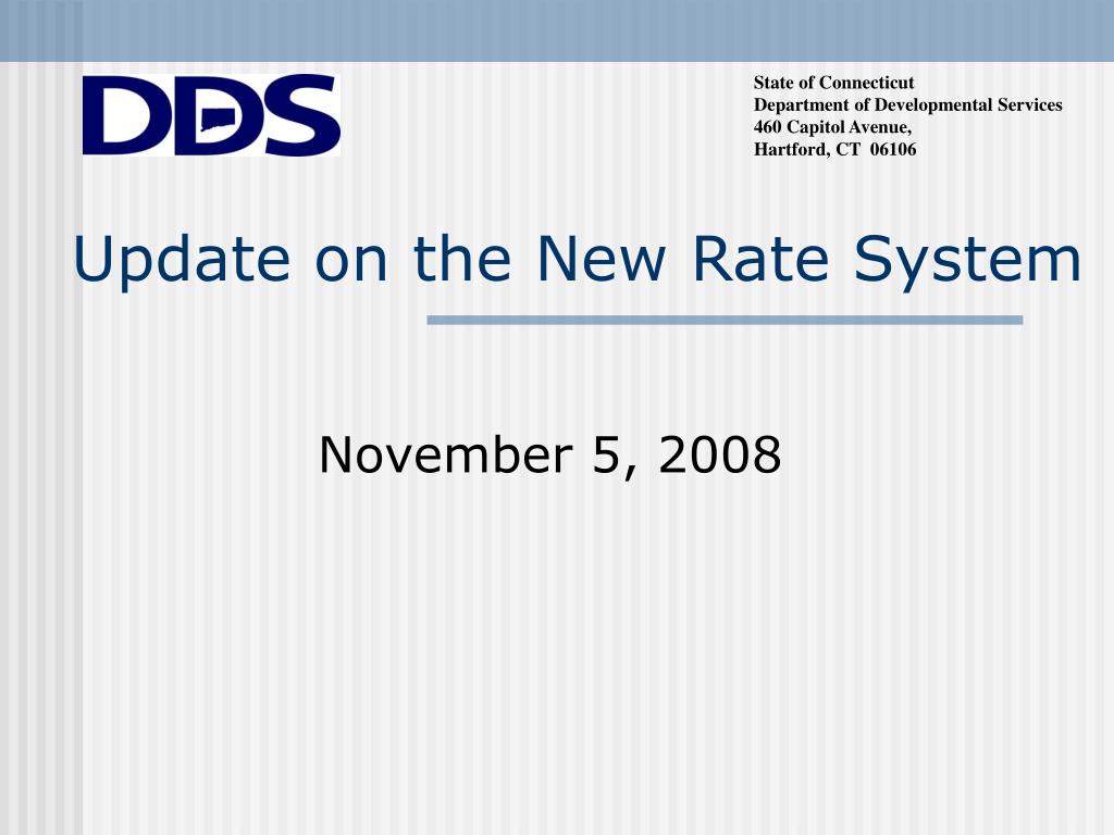 PPT - Update on the New Rate System PowerPoint Presentation, free ...