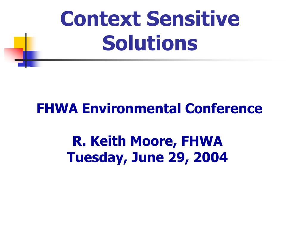 PPT - Context Sensitive Solutions PowerPoint Presentation, free ...