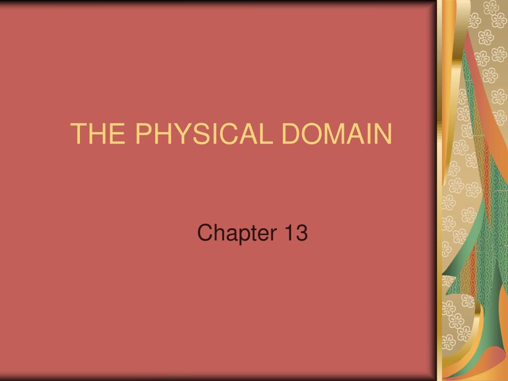 PPT - THE PHYSICAL DOMAIN PowerPoint Presentation, free download - ID ...