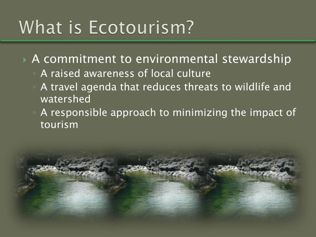 PPT - What is Ecotourism? PowerPoint Presentation, free download - ID ...