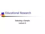 PPT - Introduction to Educational Research PowerPoint Presentation ...