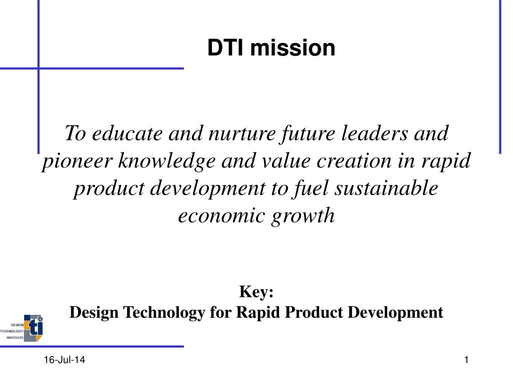 PPT - DTI mission PowerPoint Presentation, free download - ID:1821247