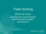 PPT - Behaviour change- fresh thinking PowerPoint Presentation, free ...