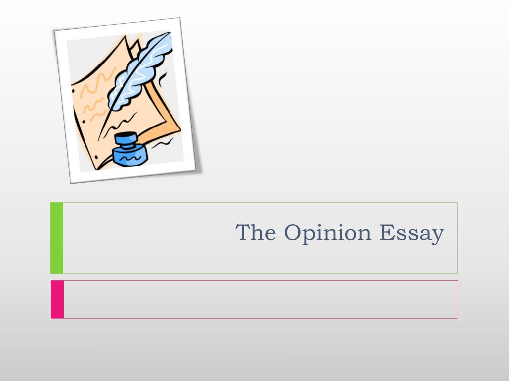 PPT - The Opinion Essay PowerPoint Presentation, free download - ID:1821662