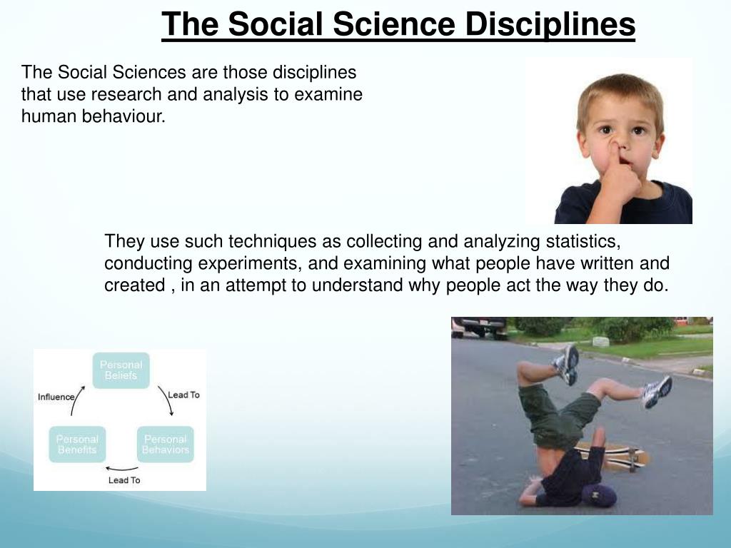 PPT - The Social Science Disciplines PowerPoint Presentation, free ...