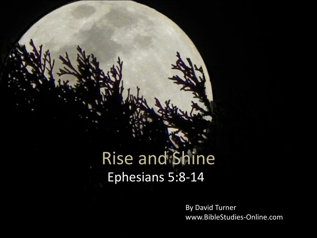PPT - Rise and Shine PowerPoint Presentation, free download - ID:1822810