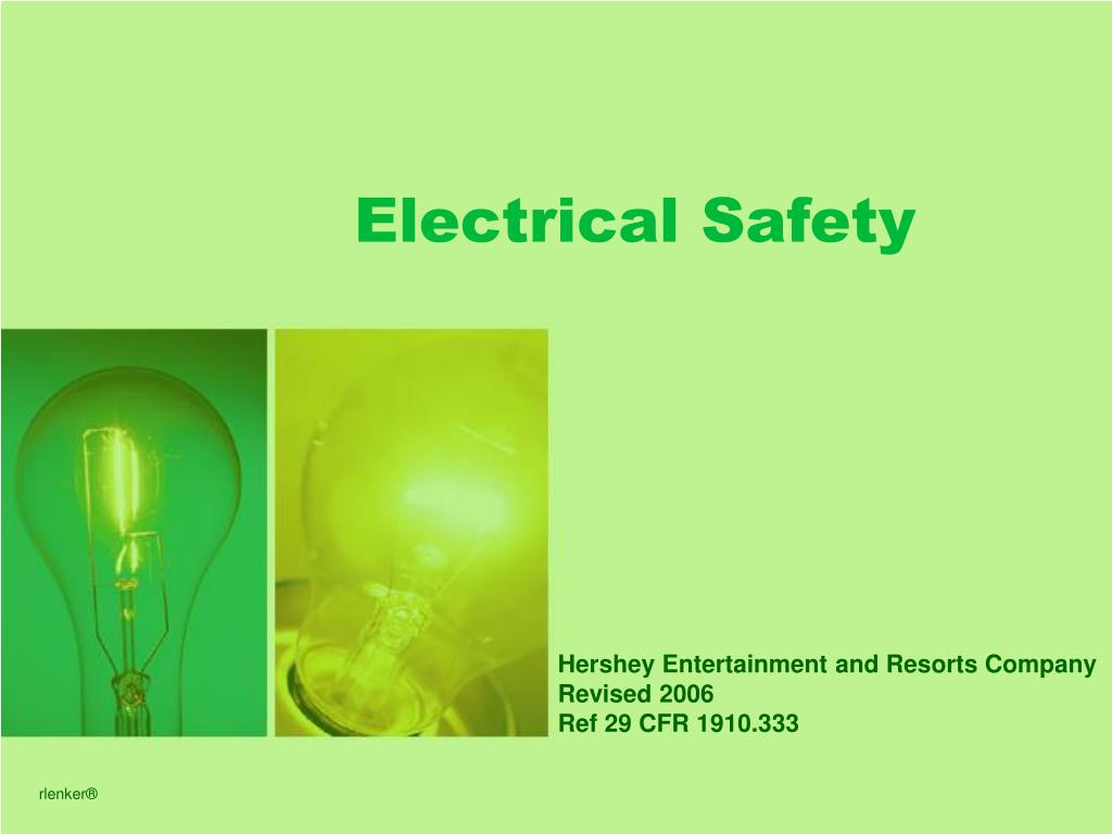 PPT - Electrical Safety PowerPoint Presentation, free download - ID:1823522