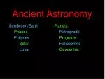 PPT - ancient egyptian astronomy PowerPoint Presentation, free download ...