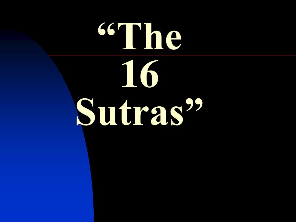 PPT - ### Exploring The 16 Sutras: Advanced Mathematical Examples and ...