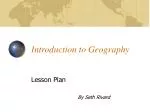 PPT - I. Introduction to Geography PowerPoint Presentation, free ...