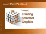 PPT - Horizontal hierarchy smartart PowerPoint Presentation, free ...