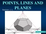 PPT - Name points, lines, and planes PowerPoint Presentation, free ...