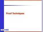 PPT - Proof Techniques PowerPoint Presentation, free download - ID:1968391
