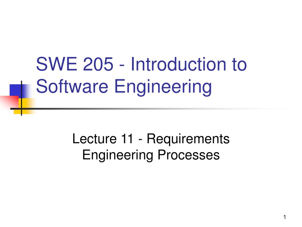 PPT - SWE 205 - Introduction to Software Engineering PowerPoint Presentation - ID:1831053
