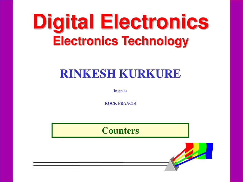 PPT - Digital Electronics Electronics Technology PowerPoint ...