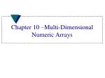 PPT - Multi-Dimensional Arrays PowerPoint Presentation, free download ...
