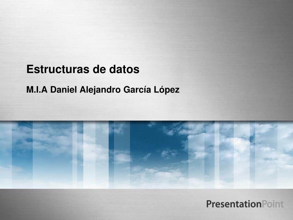 PPT - Estructuras de datos PowerPoint Presentation, free download - ID:1834434