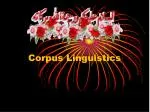 PPT - Corpus Linguistics PowerPoint Presentation, free download - ID ...