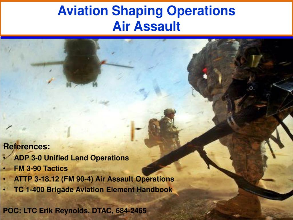 PPT - Aviation Shaping Operations Air Assault PowerPoint Presentation, free download - ID:1834758