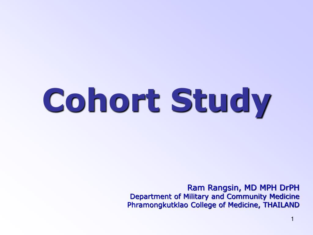 PPT - Cohort Study PowerPoint Presentation, free download - ID:1834766