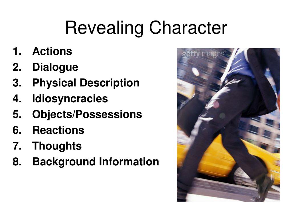 PPT - Revealing Character PowerPoint Presentation, free download - ID ...