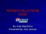 PPT - PepsiCo Introduction PowerPoint Presentation, free download - ID ...