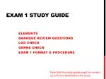 PPT - Comp Exam Study Guide PowerPoint Presentation, free download - ID ...