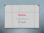 PPT - PEMDAS PowerPoint Presentation, free download - ID:828021