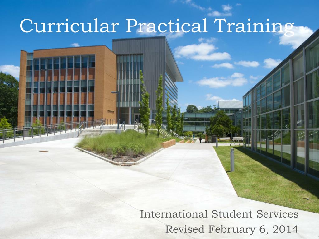 PPT - Curricular Practical Training PowerPoint Presentation, free ...