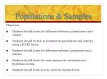 PPT - Populations and Samples PowerPoint Presentation, free download ...