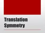 PPT - Symmetry Has 3 Types Rotation Translation Reflection PowerPoint ...