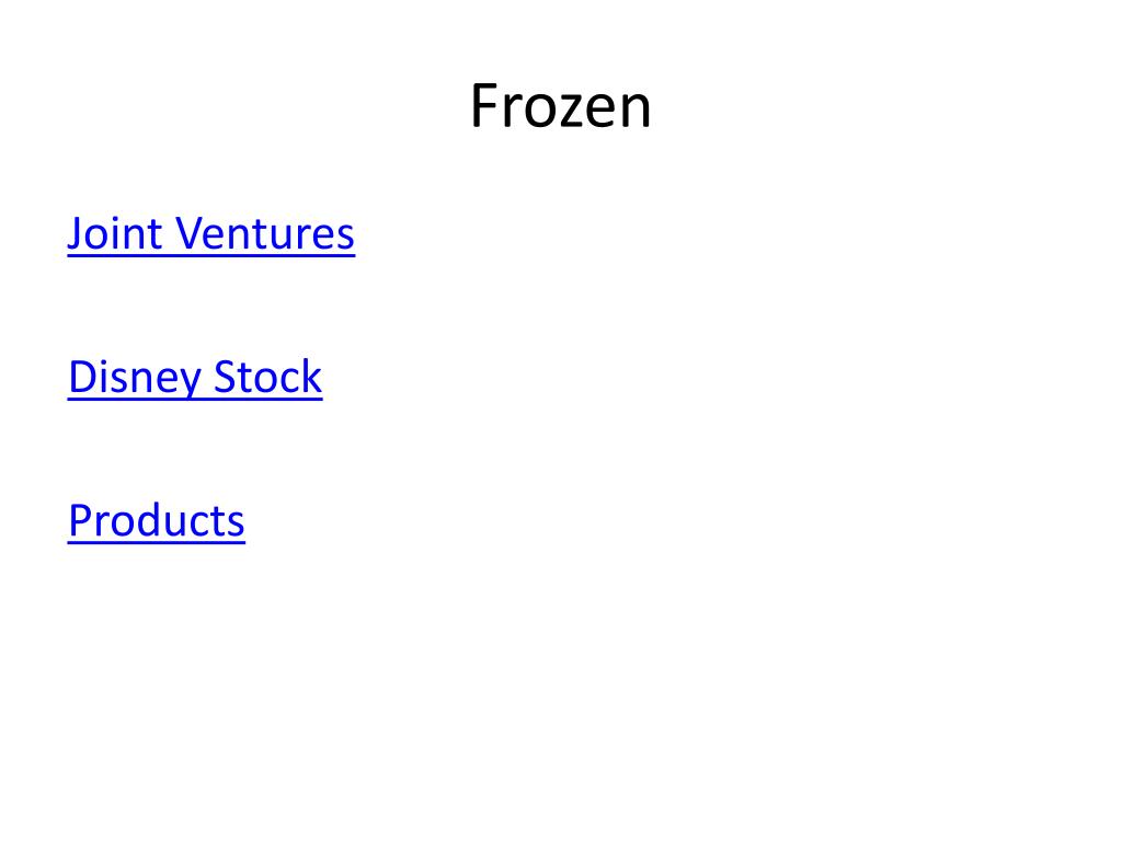 PPT - Frozen PowerPoint Presentation, free download - ID:1842958