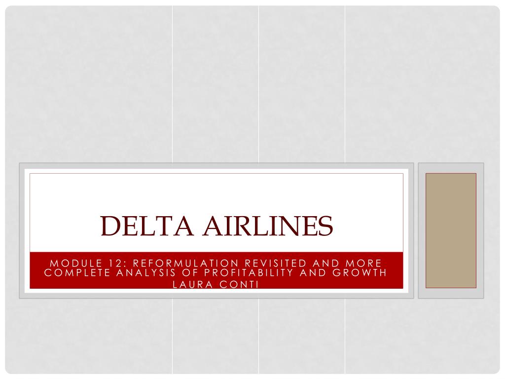 PPT - Delta airlines PowerPoint Presentation, free download - ID:1843585