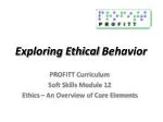 PPT - TEACHING ETHICAL BEHAVIOR PowerPoint Presentation, free download ...