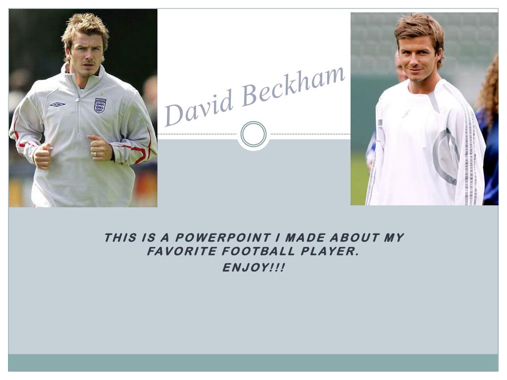 PPT - David Beckham PowerPoint Presentation, free download - ID:1843683