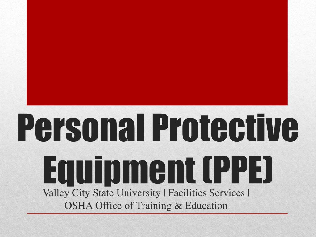 PPT - Personal Protective Equipment (PPE) PowerPoint Presentation, free download - ID:1843947