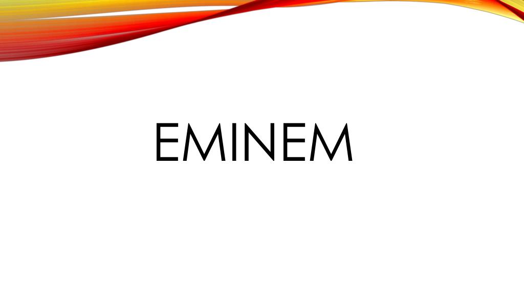 PPT - EMINEM PowerPoint Presentation, free download - ID:1844483
