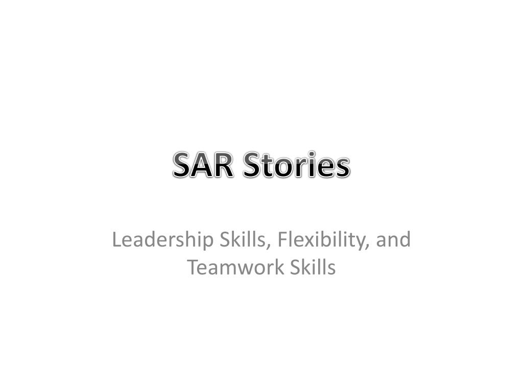 PPT - SAR Stories PowerPoint Presentation, free download - ID:1844491