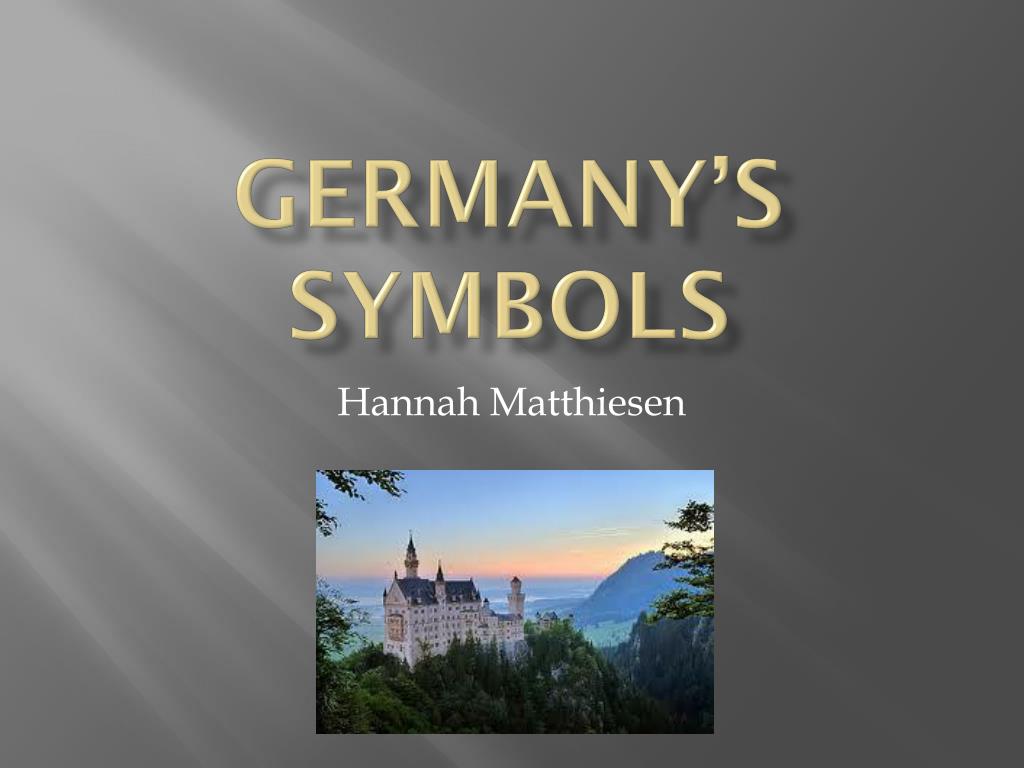 PPT - Germany’s Symbols PowerPoint Presentation, free download - ID:1845512