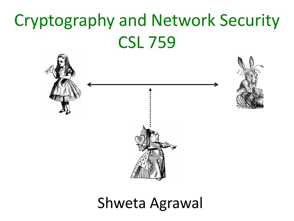 PPT - Cryptography and Network Security CSL 759 PowerPoint Presentation ...
