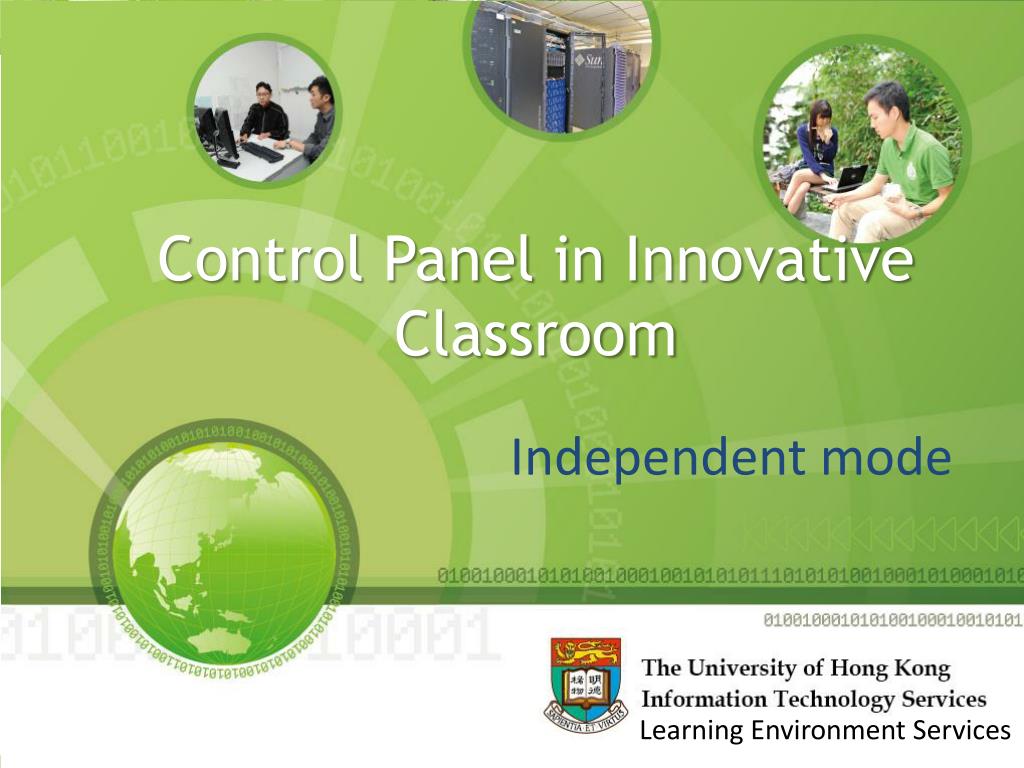 PPT - Control Panel in Innovative Classroom PowerPoint Presentation ...