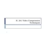 PPT - Chapter 10 Basic Video Compression Techniques PowerPoint ...