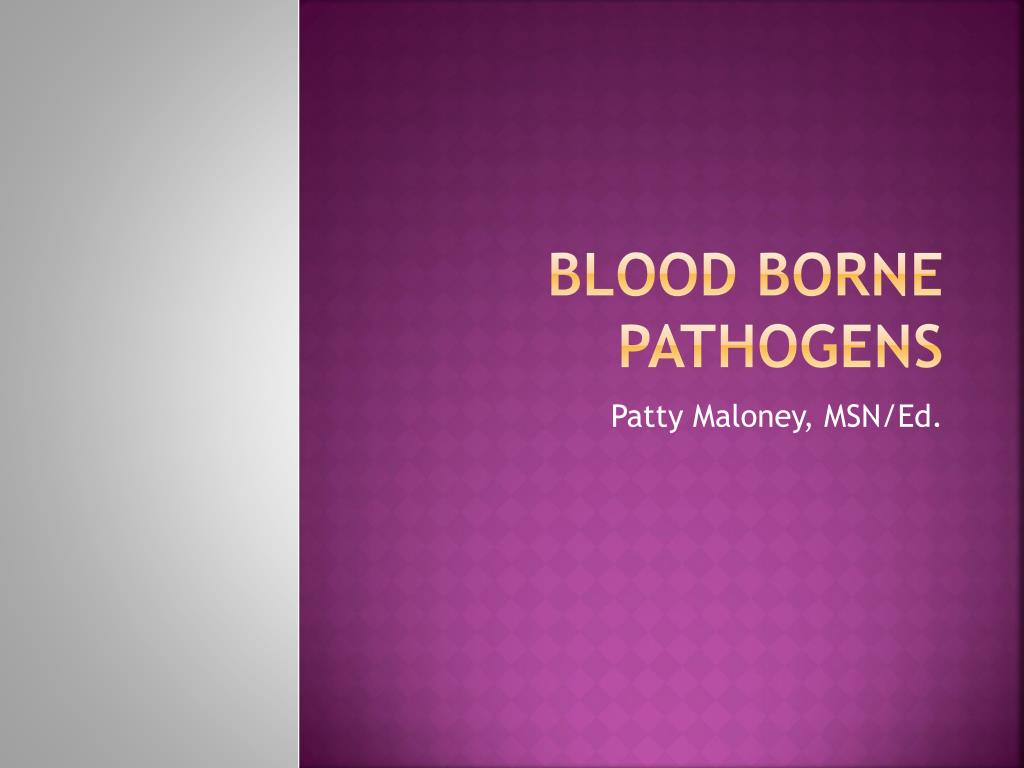 PPT - Blood Borne Pathogens PowerPoint Presentation, free download - ID ...