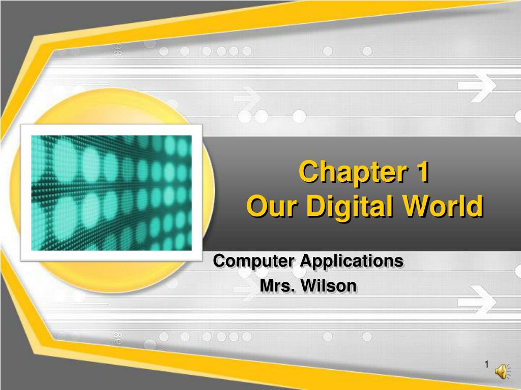 PPT - Chapter 1 Our Digital World PowerPoint Presentation, free ...