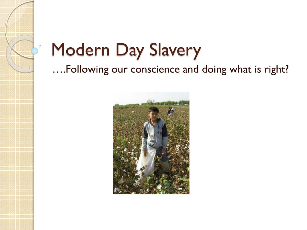 PPT - Modern Day Slavery PowerPoint Presentation, free download - ID ...