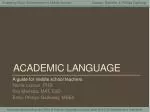 PPT - Cummins Model of Academic Language PowerPoint Presentation, free ...