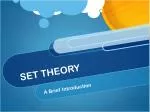 PPT - Set Theory PowerPoint Presentation, free download - ID:9581522